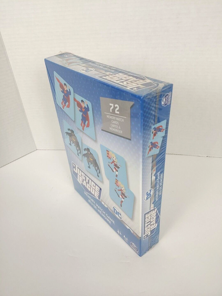 Justice League - Memory Match Game (DC Comics - Spinmaster) | New ...