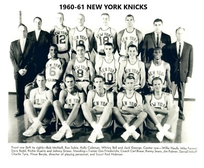 1960-61 NEW YORK KNICKS 8X10 TEAM PHOTO PICTURE NY BASKETBALL NBA | eBay