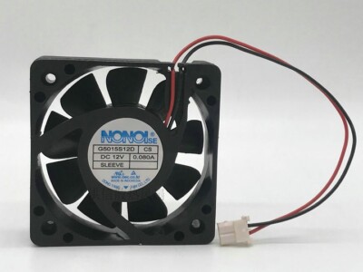 NONOISE 5015 G5015S12D CS DC12V 0.080A 50mm ultra-quiet cooling fan ...