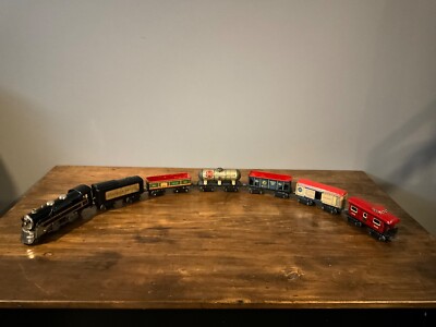 Marx Pre War 391 Canadian Pacific Train Set Automatic Oneway Couplers ...
