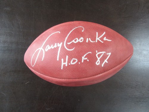 Larry Csonka Autograph Official NFL Football ( Paul Tagliabue ) HOF 87 ...