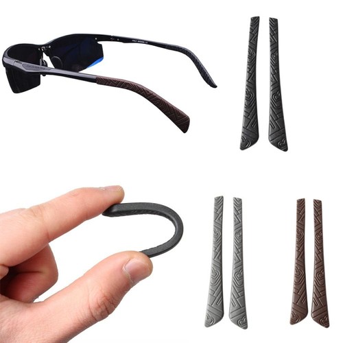 Anti Drop Silicone Glasses Anti-slip Sleeves Eyeglasses Grip Men Women ...