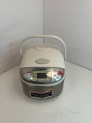 Zojirushi NS-TGC10 Micom 5-1/2-Cup Rice Cooker and Warmer | eBay