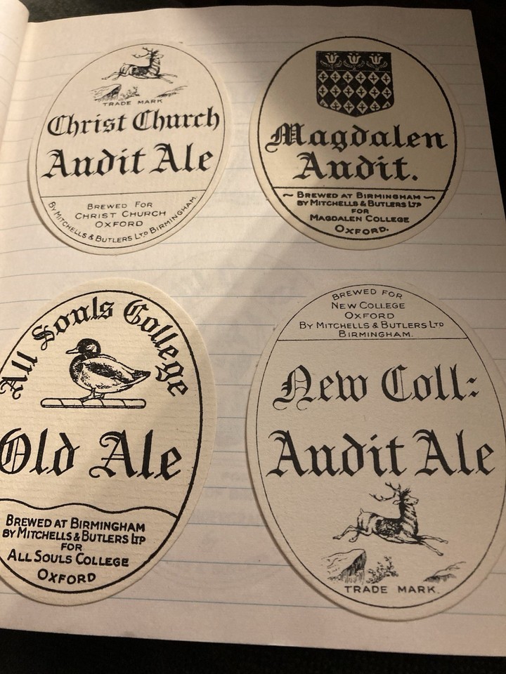 Job Lot Of Ten Mitchell & Butlers Brewery Beer Labels All In VGC | eBay UK