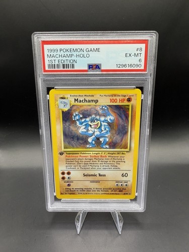 2000 POKEMON 2-PLAYER CD-ROM STARTER SET 1ST ED COSMOS FOIL MACHAMP ...