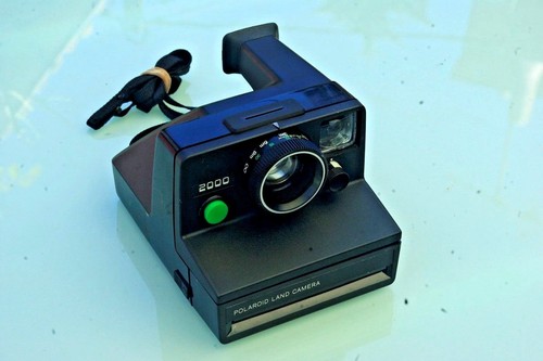 POLAROID LAND CAMERA 2000 (Format SX 70)- Vérifié Fonctionnel ...