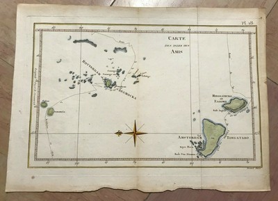 Pre-1900 - Antique Copper Engraved Map