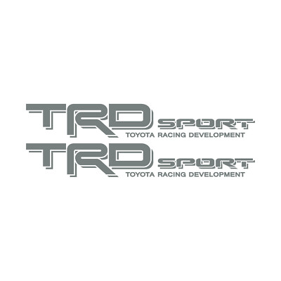 2 TRD Sport Decals for Toyota Tacoma Tundra Bedside Vinyl Sticker Pair ...