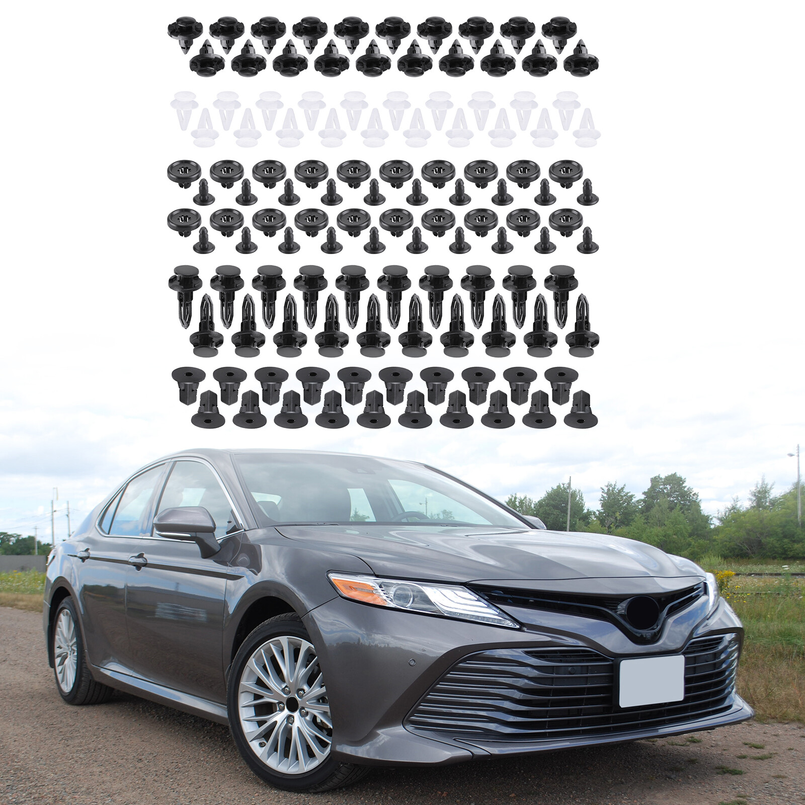 For TOYOTA LEXUS Fasteners Trim Panel Clips Bumper Fender Push Pin ...