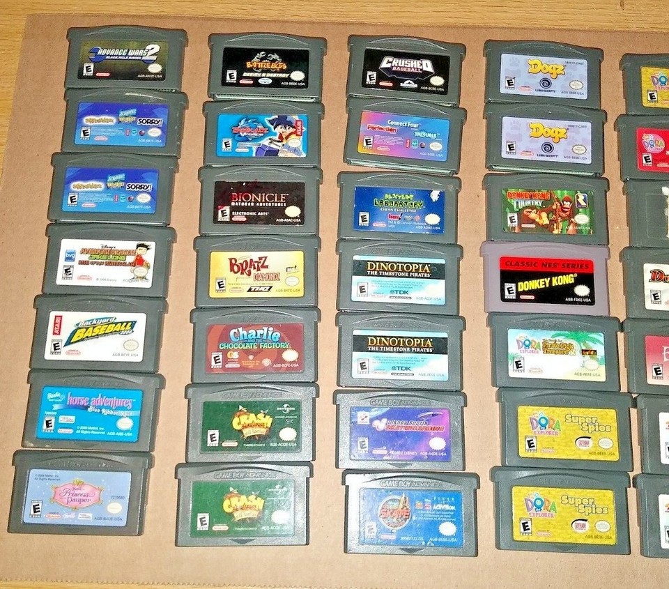 Nintendo Gameboy Advance Cartridges - Tested | eBay