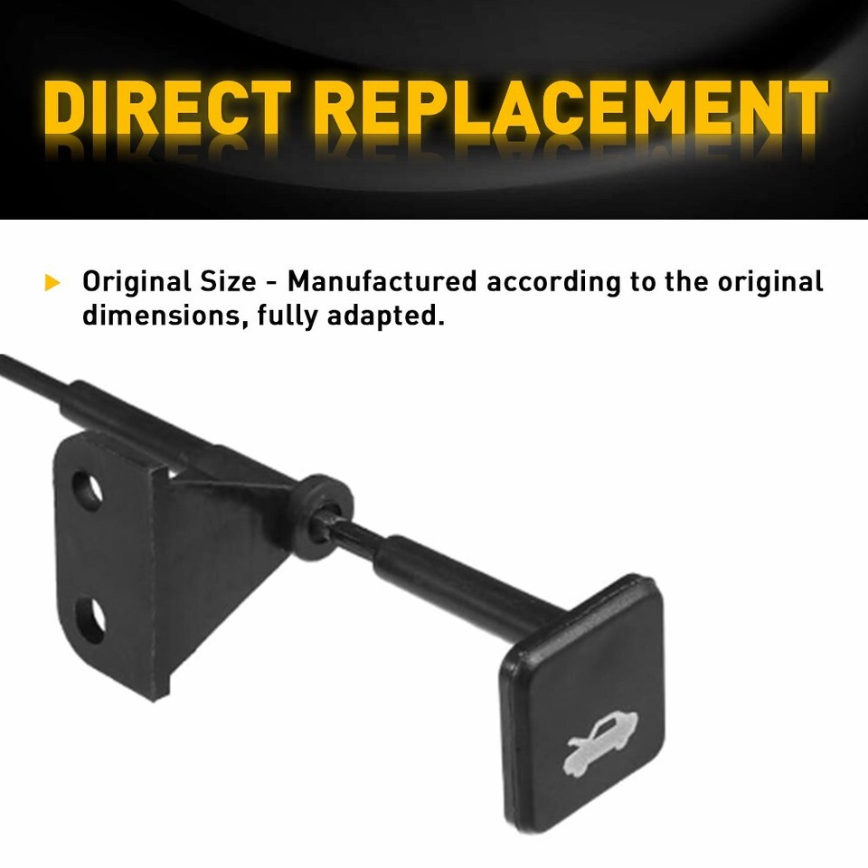 Hood Latch Release Cable with Handle Pull Fits For 2001-2005 Honda ...