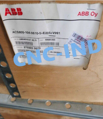 ACS800-104-0610-5+E205+V991 Inverter ACS800-104-0610-5+E205+V991 | eBay