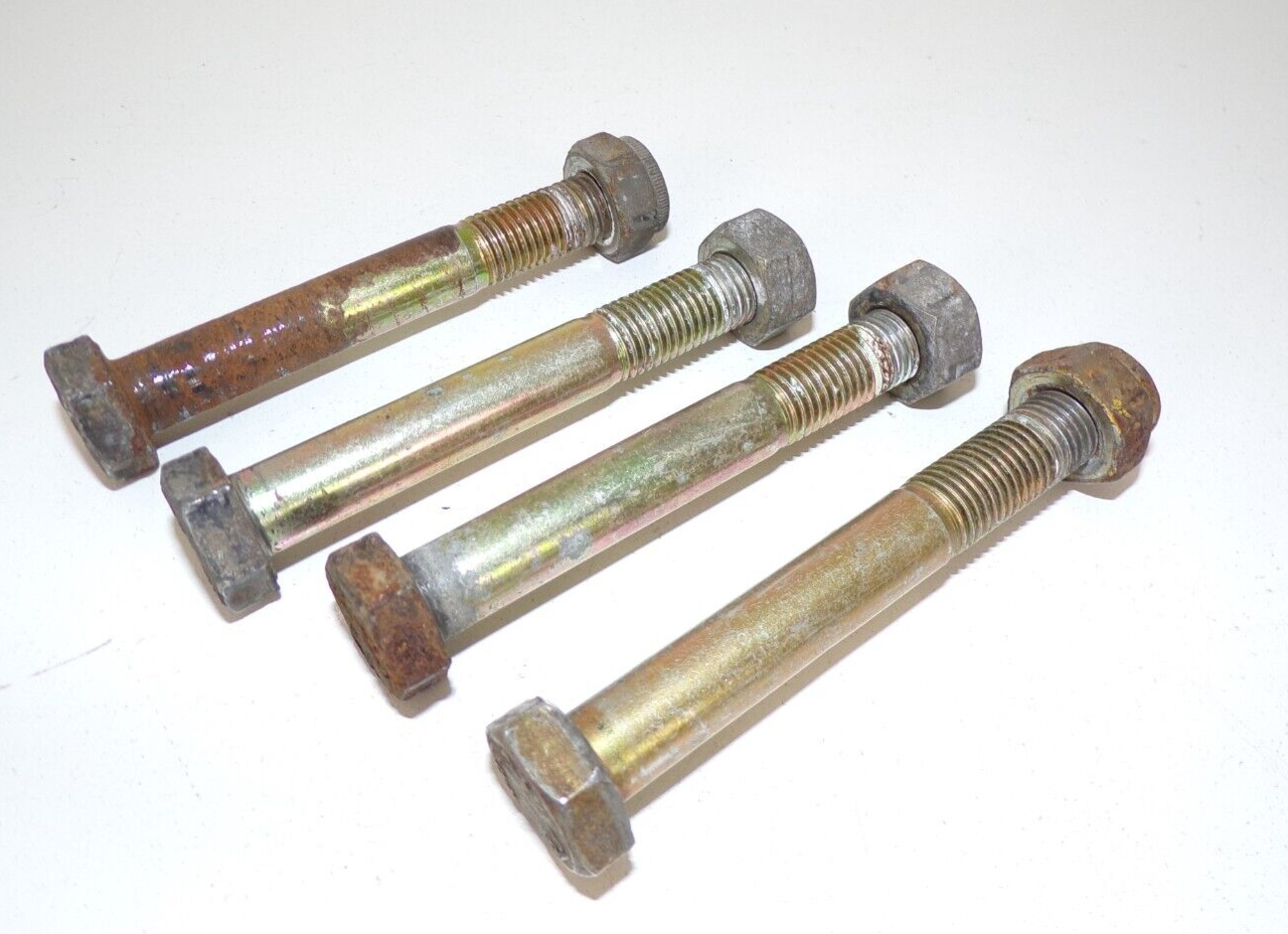 BMW E30 E32 E34 E36 Rear Subframe To Tailing Arm Bolts Set x4 Left And ...