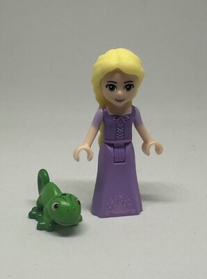 Lego Minifigure Disney Princess Rapunzel & Pascal Tangled Friends ...