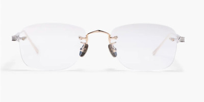 Cartier eyeglasses Ct02280 001 54-20-145 Gold-silver-transparent 'BRAND ...