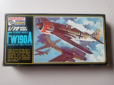 Minicraft 1:72 Scale Focke-Wulf Model Kit Fw 109 A | eBay