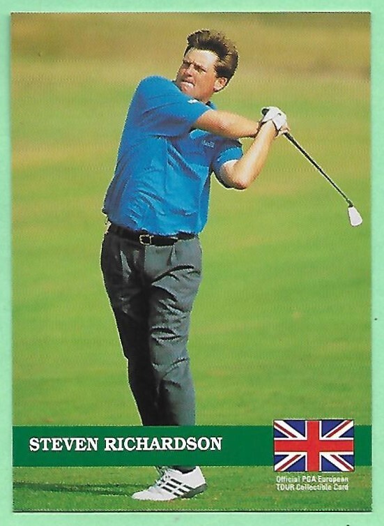 1992 Pro Set Golf - European Tour #E13 Steven Richardson for sale online | eBay