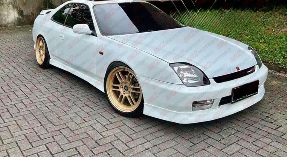 For 97-01 Honda Prelude OE Optional JDM Front Body Bumper Lip Spoiler ...
