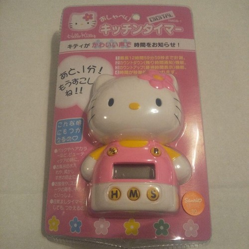 Hello Kitty Talking Kitchen Timer | eBay