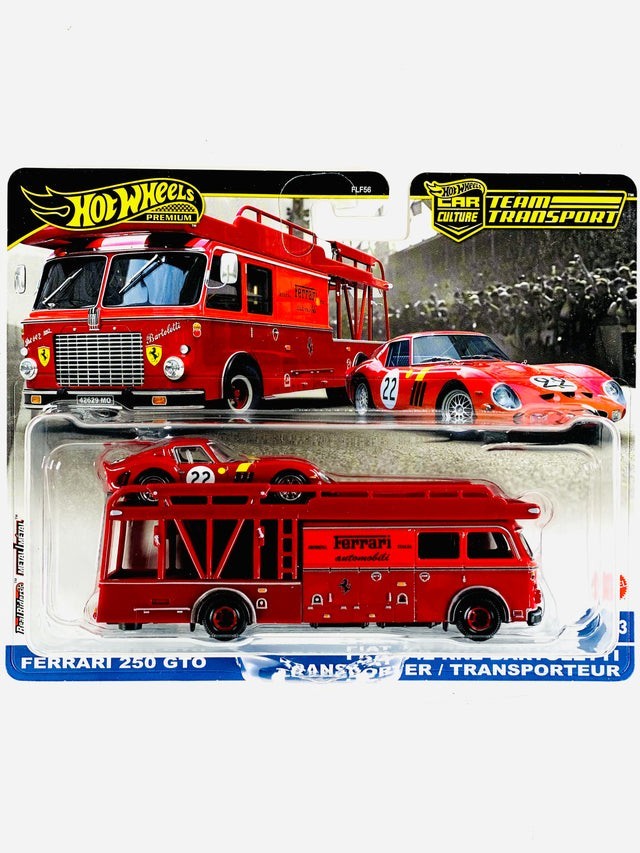 HOT WHEELS 2025 Premium Team Transport Ferrari 250 GTO & Fiat 642 RN2 ...