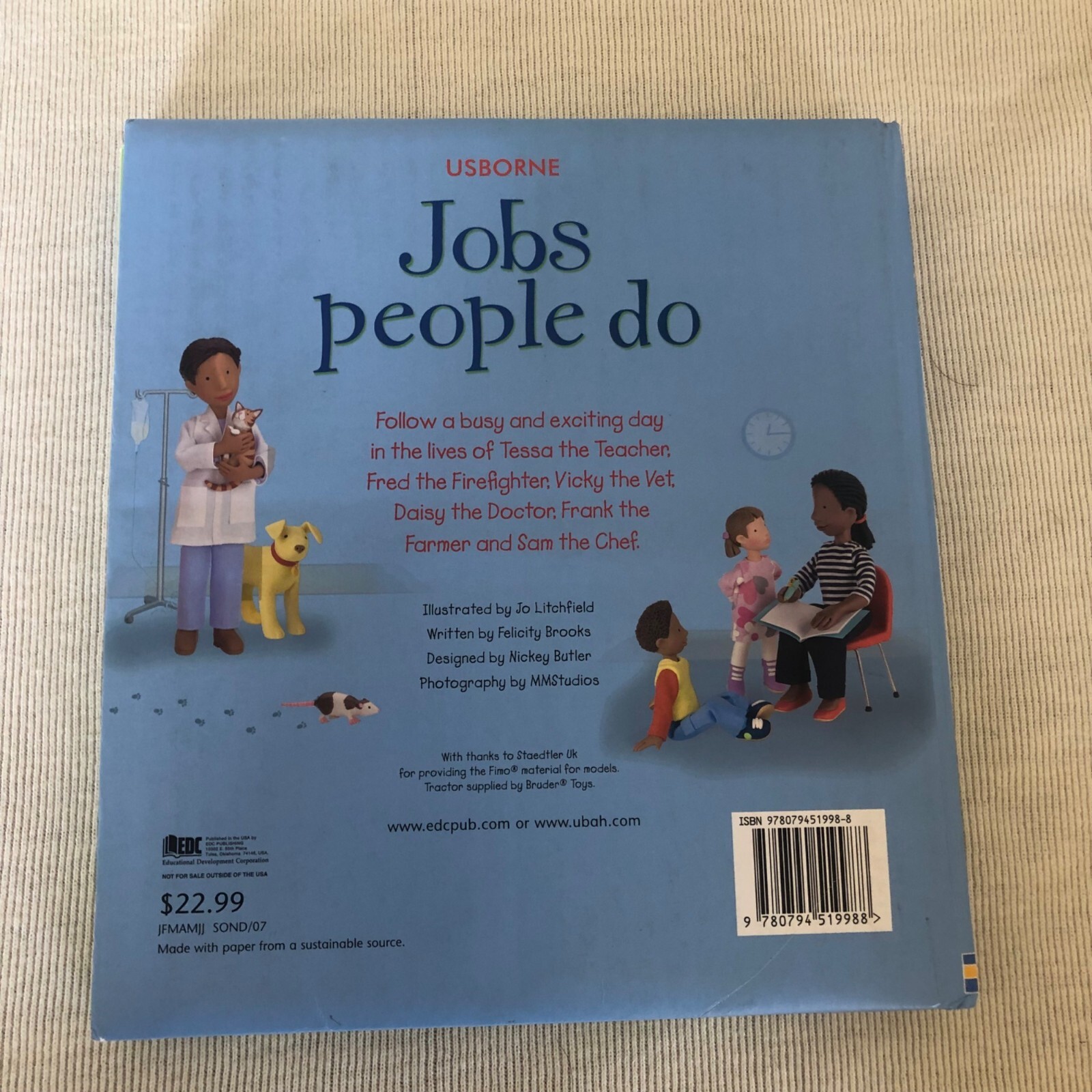 Jobs People Do Ser.: Jobs People Do by Felicity Brooks (2008, Hardcover ...