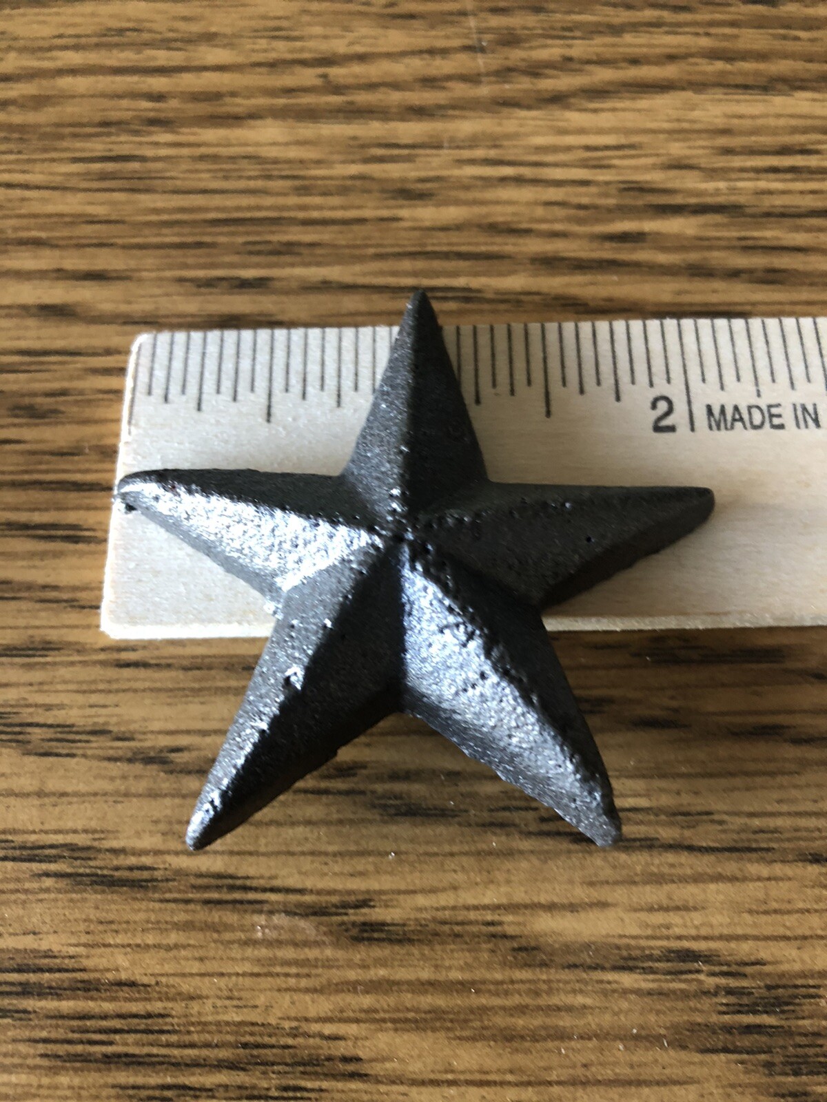 Cast Iron Metal 5 Point Star - decorative 2" | eBay