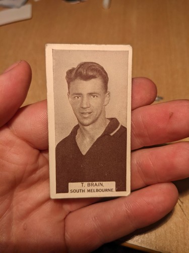 T brian south melbourne cigarette football card | eBay Australia