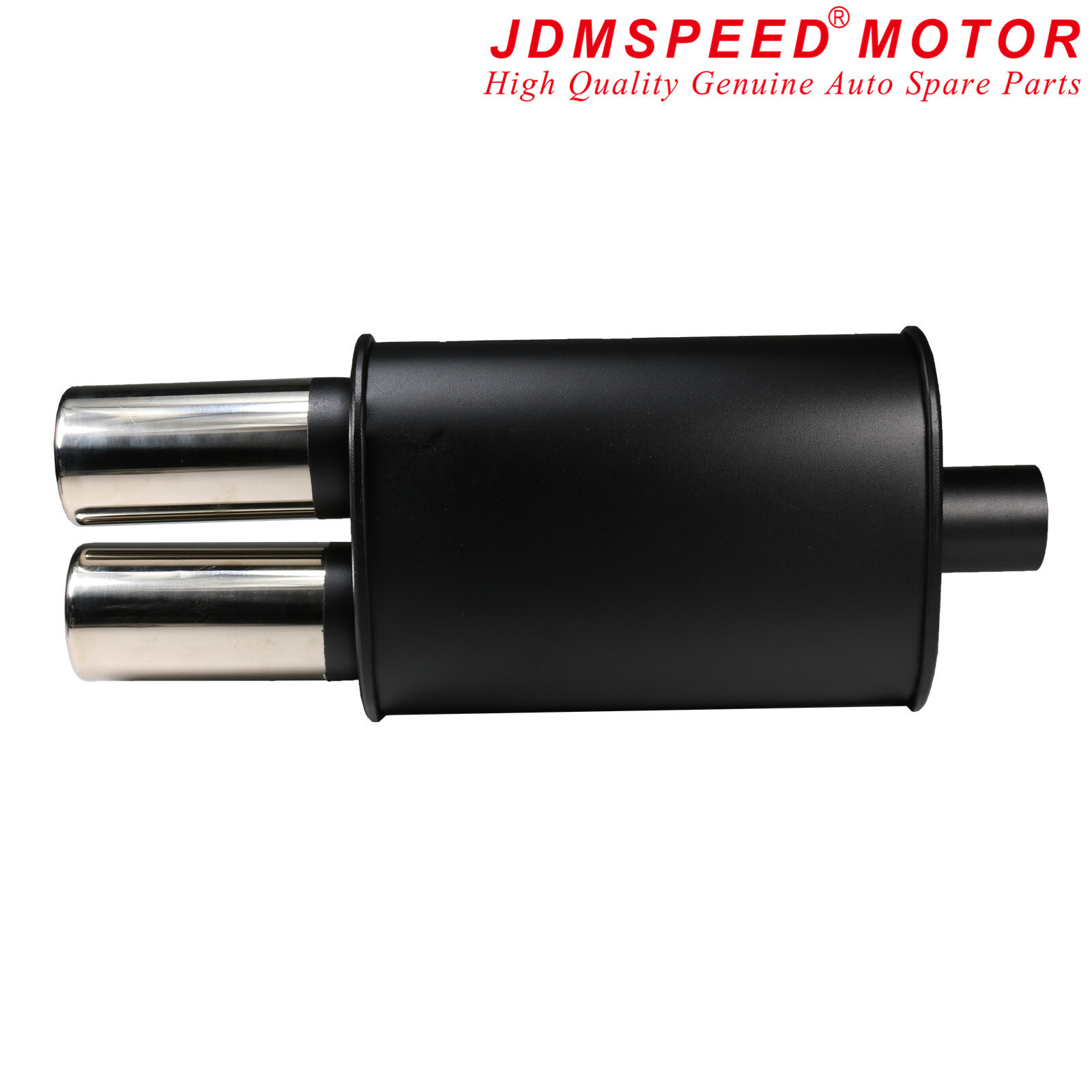 Stainless Steel Twin Tip Performance Sports Exhaust Muffler Back Box ...