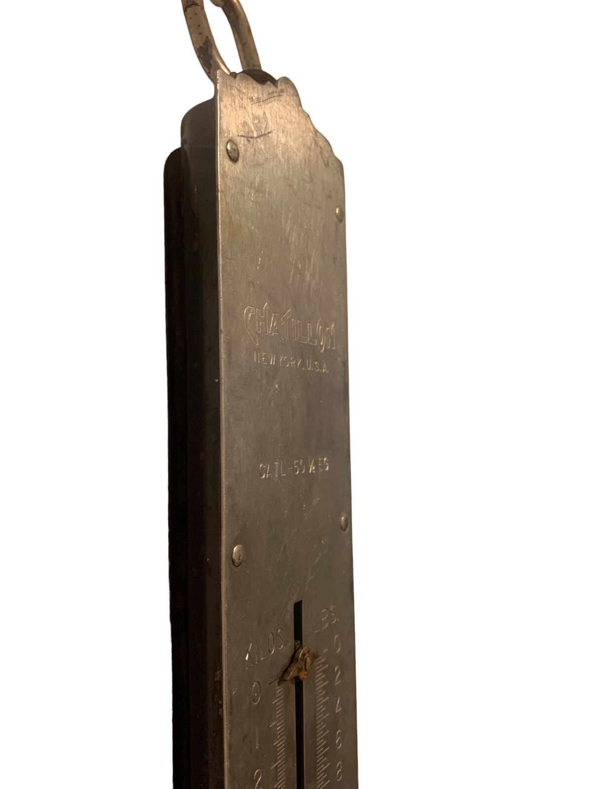 Antique John Chatillon New York Spring Hanging Scale 30lbs Grain Fish ...
