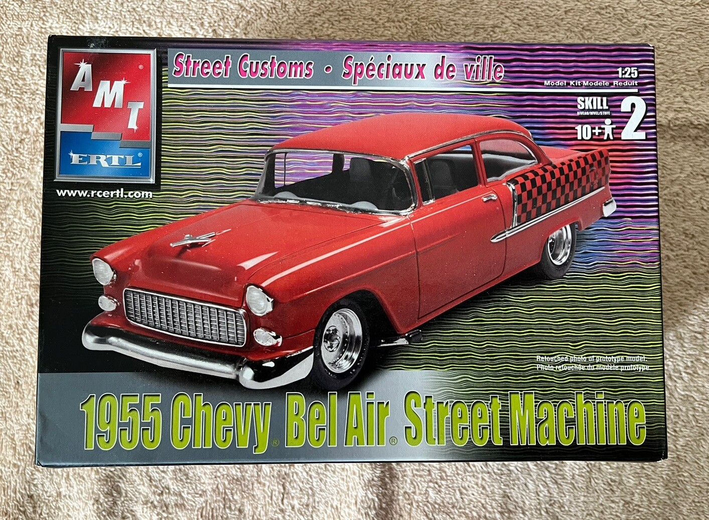 AMT 1 955 Chevy Bel Air Street Machine model kit | eBay