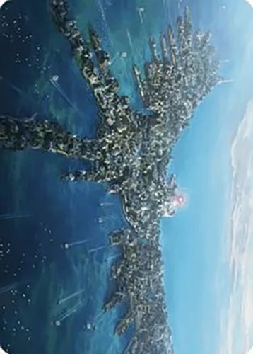 1x Art Series (42/81) - Restless Anchorage MTG The Lost Caverns of ...