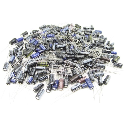 210Pcs 25 Value 0.1uF~220uF Electrolytic Capacitors Assortment Kit Set ...