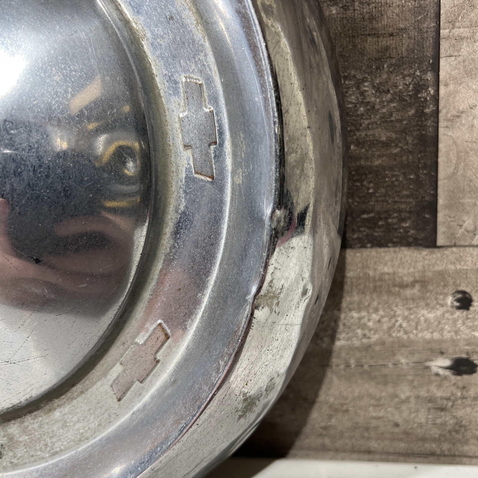 Pair 1955 1956 Chevy Belair Nomad 10.5” Dog Dish Hubcap 55 56 1950’s ...