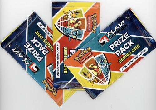 LOT OF (3) Pokemon Play Prize Pack Series One FACTORY SEALED PACKS | eBay