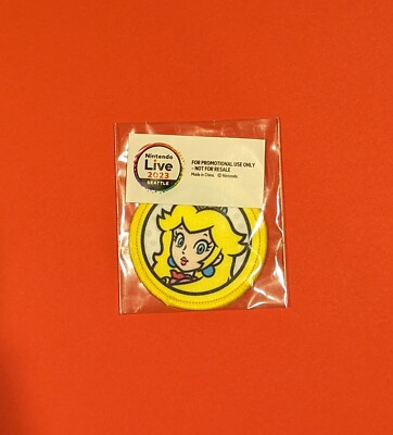 Nintendo Live Seattle 2023 Princess Peach Limited Edition Super Mario ...