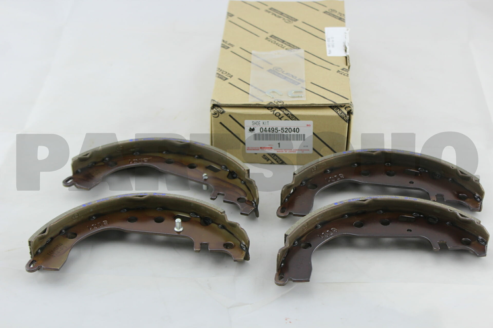 0449552040 Genuine Toyota SHOE KIT, REAR BRAKE 04495-52040 | eBay Australia