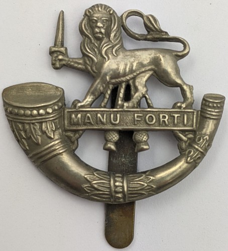 British Army; Herefordshire Light Infantry Cap Badge, Slider Fitting ...