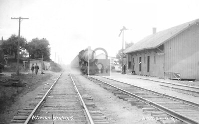 Railroad Train Station Depot Altmar New York NY - 8.5x11 Print | eBay