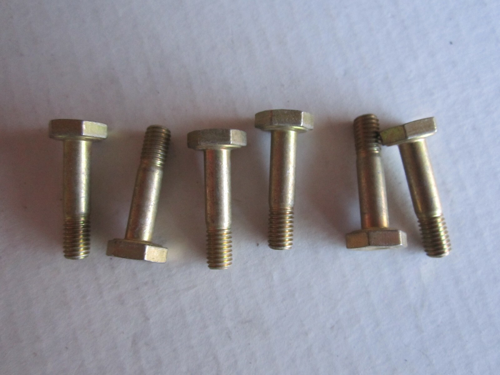 6 New NAS1303-8 3/16" Aircraft Shear Bolts 1/2" Grip & 5/16" Thread ...