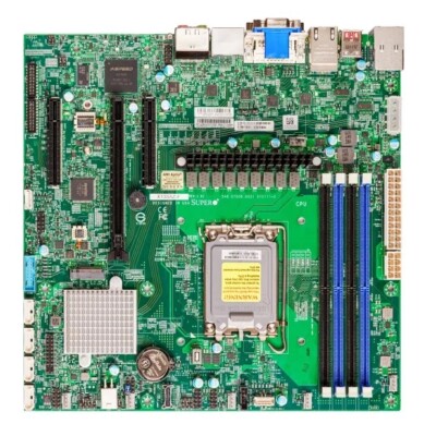 Supermicro MBD-X13SAZ-F-O MB R680E S1700 Max128GB DDR5 Micro-ATX Retail ...
