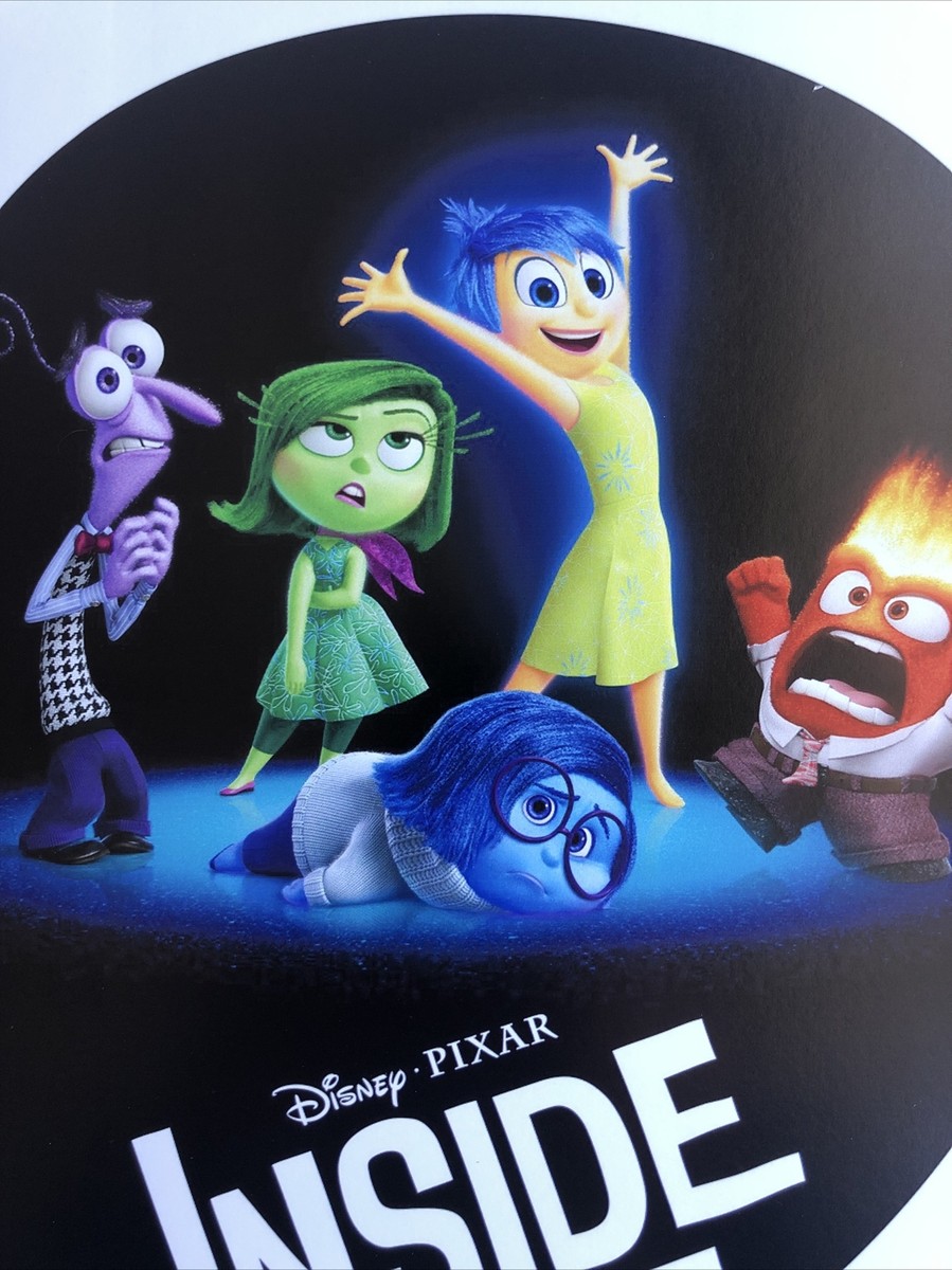 Inside Out Pixar Movie Poster