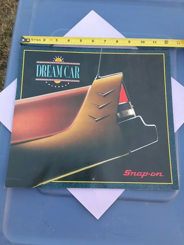 1993 VINTAGE SNAP-ON CALENDAR-DREAM CAR NOS Suitable to use in 2021 ...