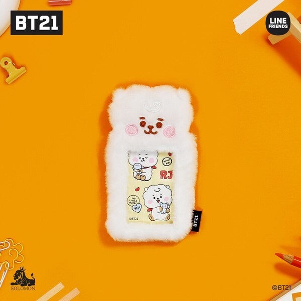 BT21 Photo Id Badge Card Holder ver.2 Fluffy LINE FRIENDS X BTS ...