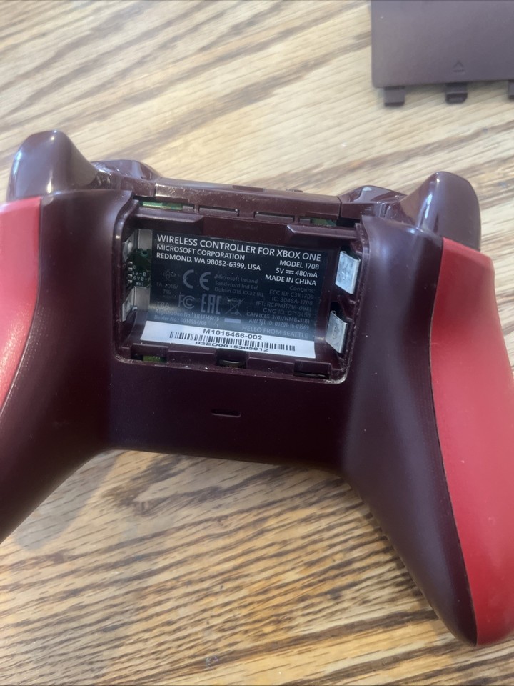 Xbox One S Controller Wireless Red | eBay