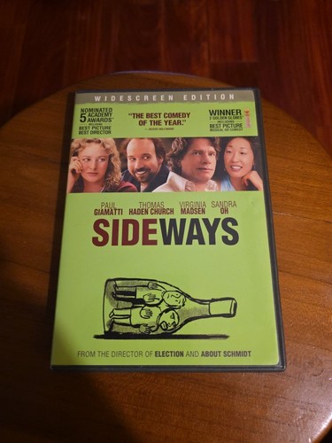 SIDEWAYS DVD Paul Giamatti, Thomas Haden Church Widescreen | eBay