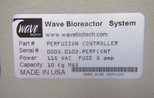 Wave Biotech Bioreactor Perfusion Peristaltic Pump Controller ...