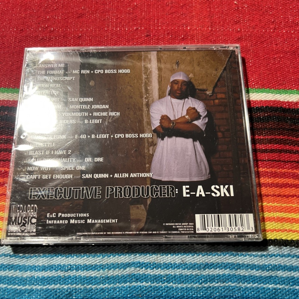 NEW E-A-Ski Past And Present CD SEALED Dr Dre E40 Bat Area Rap Yukmouth MC Ren | eBay