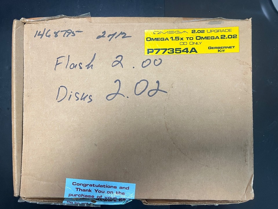 Gerber Omega 2.02 Installation CD Fonts GSP Provile Library Software | eBay