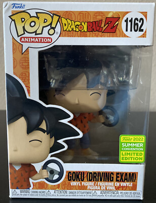 Funko Pop! Dragon Ball Z Goku (Driving Exam) #1162 Summer Convention ...
