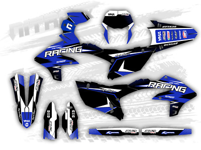 Graphics Kit fits Yamaha WR450F WR 450F 2024 2025 WRF Decals Stickers ...
